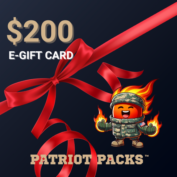 Patriot Packs™ Hero's Choice E-Gift Card